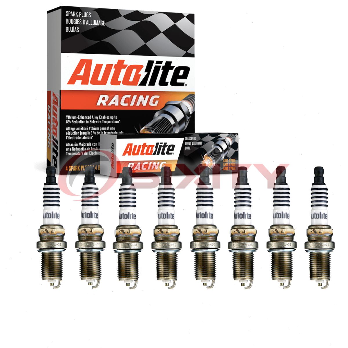 8 pc Autolite AR3924 Racing Spark Plugs for Ignition Secondary ly | eBay